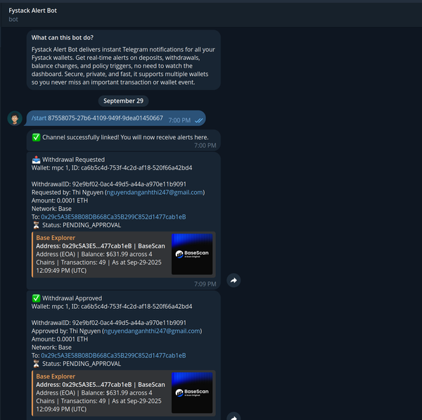 MPC Wallet Monitoring: Real-Time Alerts | Fystack Blog